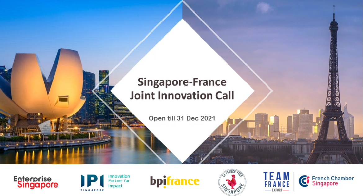 Seeking Proposals for Singapore-France Joint Innovation Projects