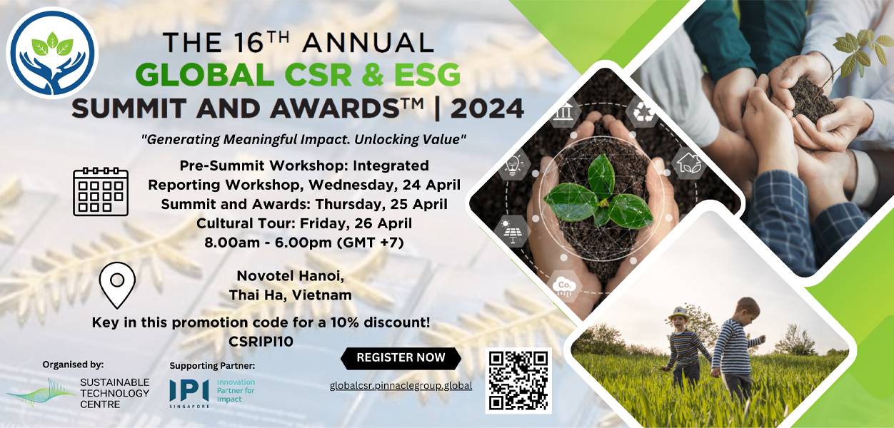 The 16th Annual Global CSR & ESG Summit & Awards™ | Event