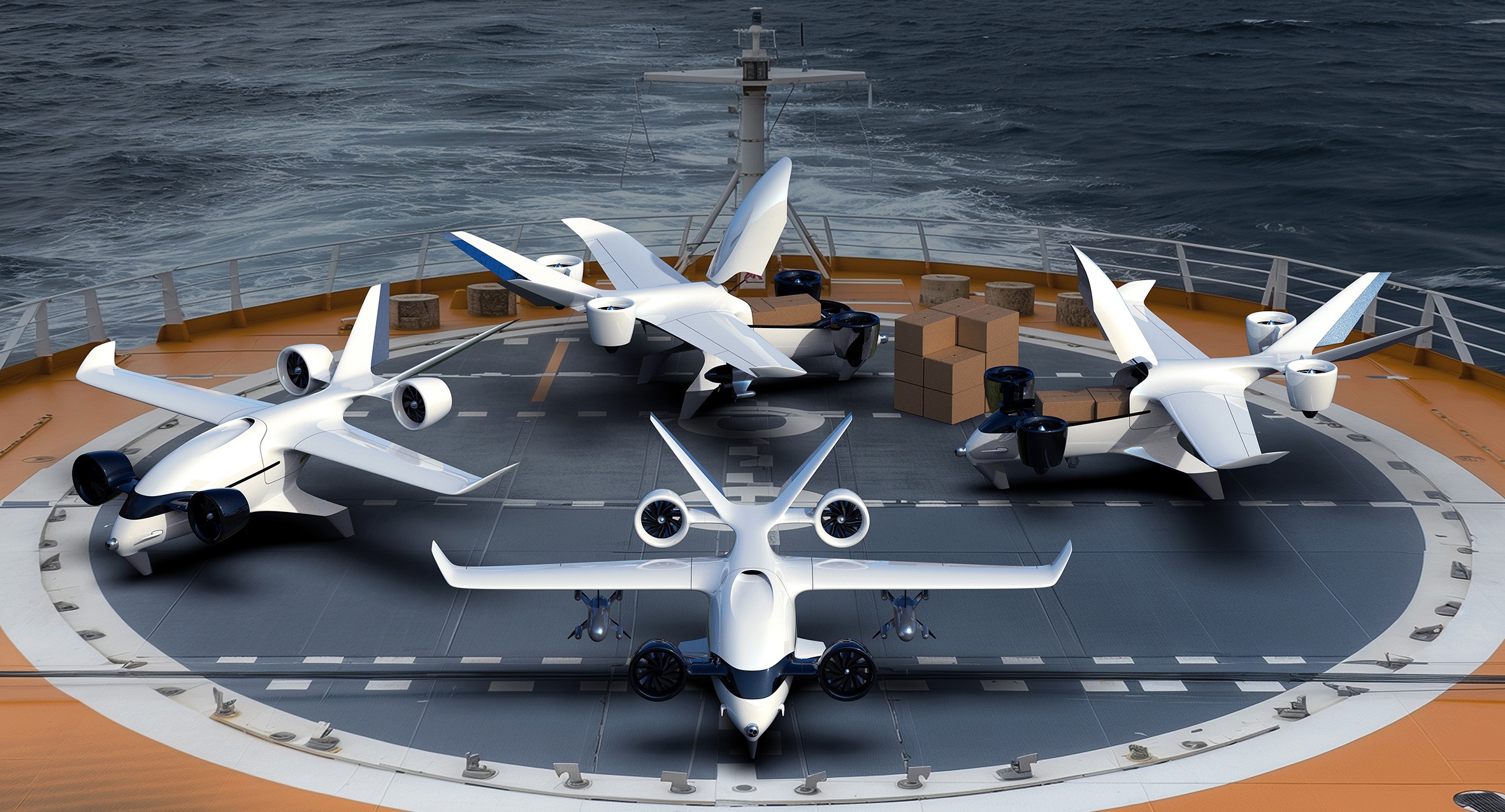 High-Speed, Long-Range UAV Solution for Advanced Air Mobility