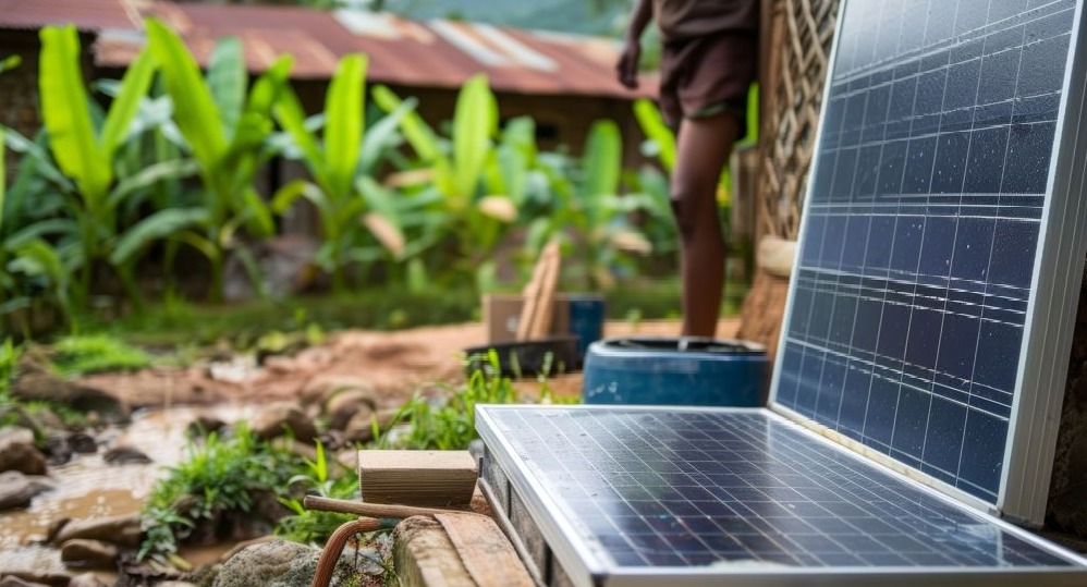 Solar Powered Portable Water Purification System