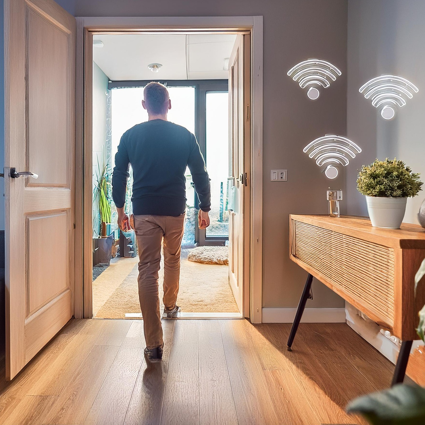 Indoor Living-Body Presence Detection Using Wi-Fi