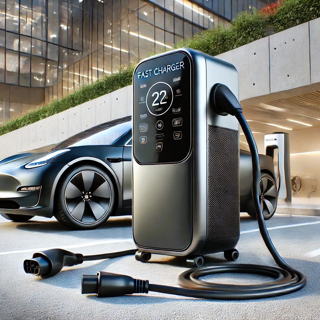 Portable DC Fast Charger for Electric Vehicles (EVs)