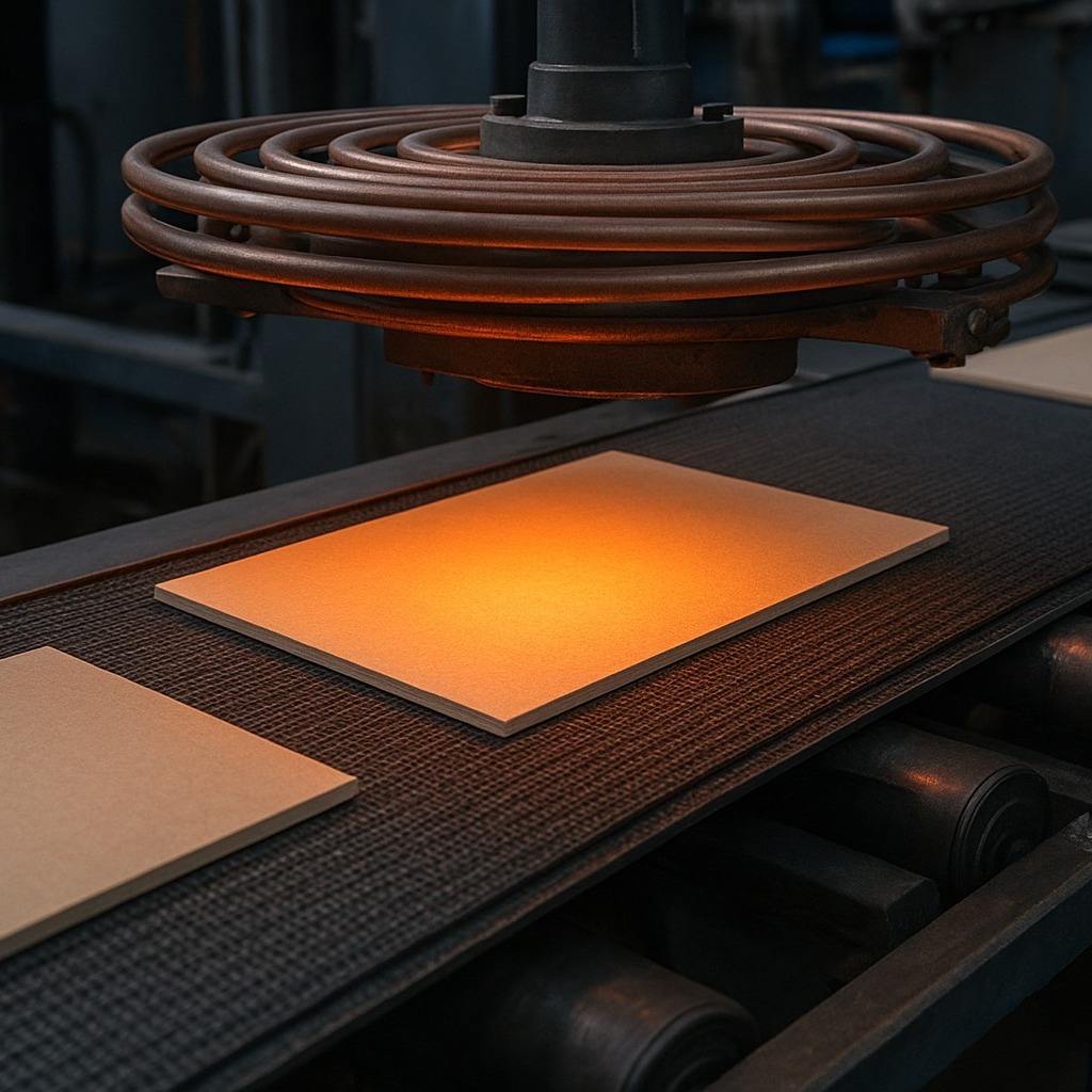 Temperature Modifying Induction Curing Additives