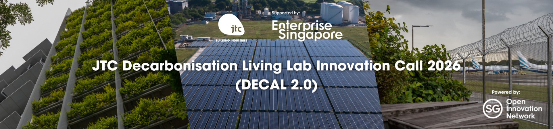 JTC Decarbonisation Living Lab Innovation Call 2026 (DECAL 2.0)